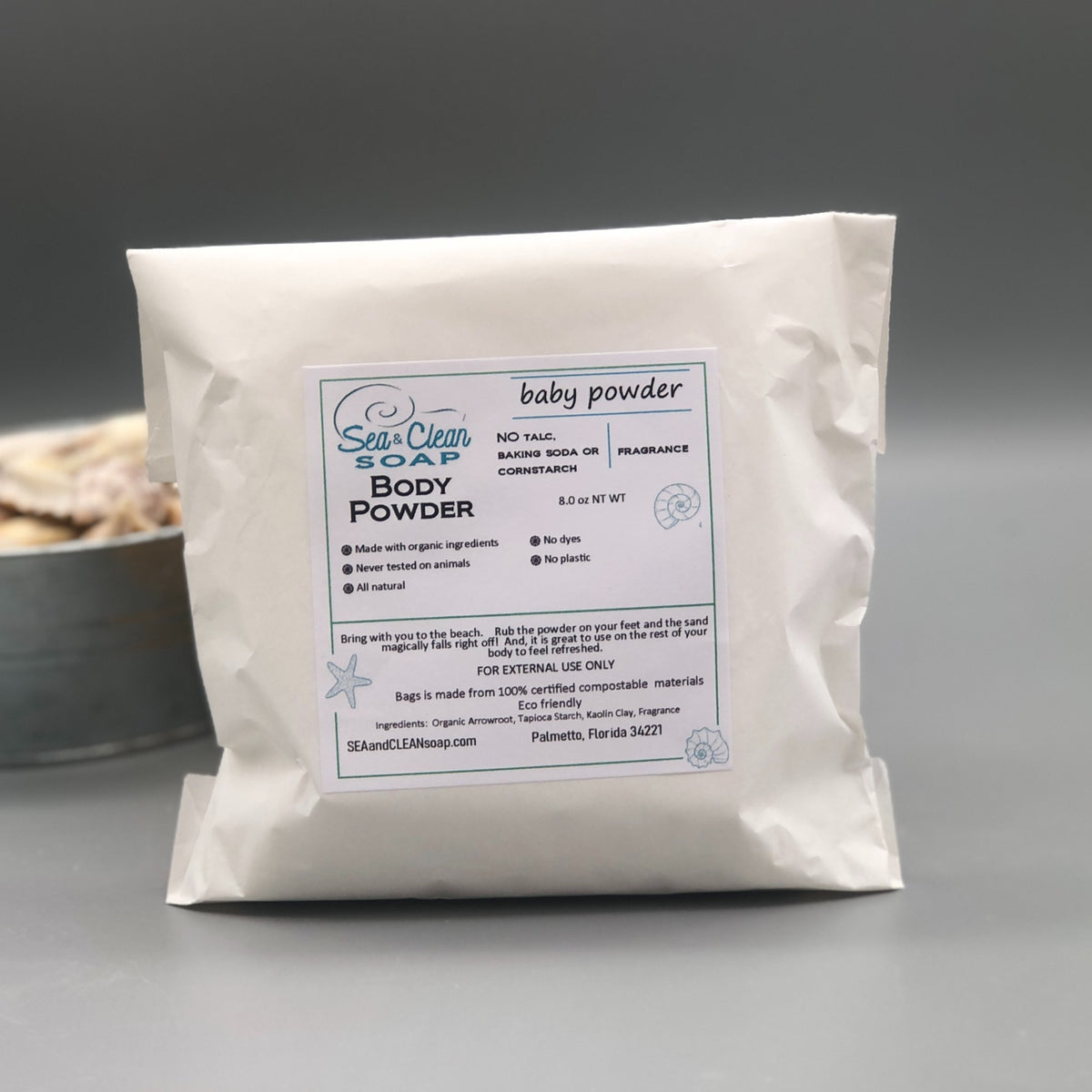 Body Powder | SEA and CLEAN Soap