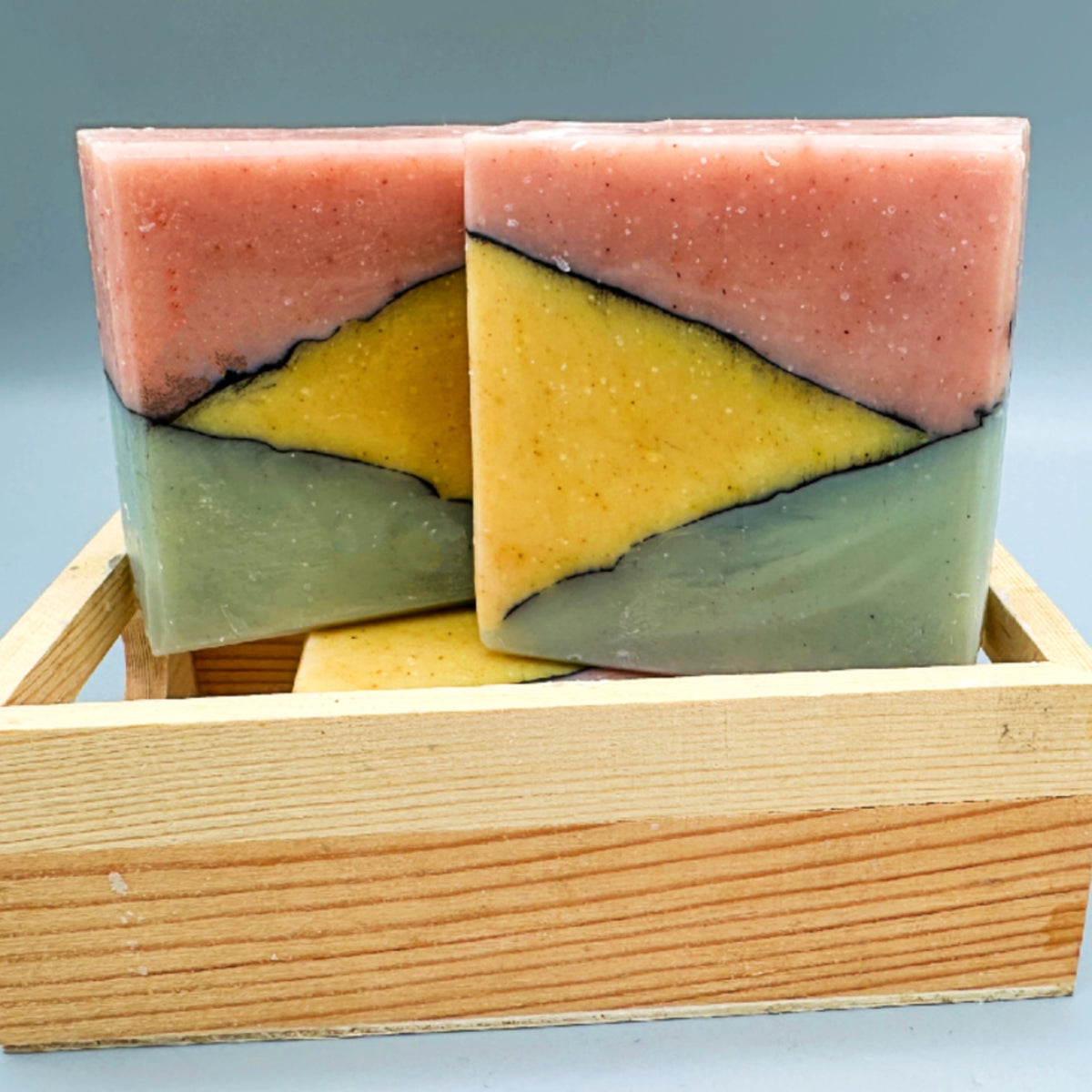 3 Natural Colors Soap Bar | Sea and Clean Soap – SEA and CLEAN Soap